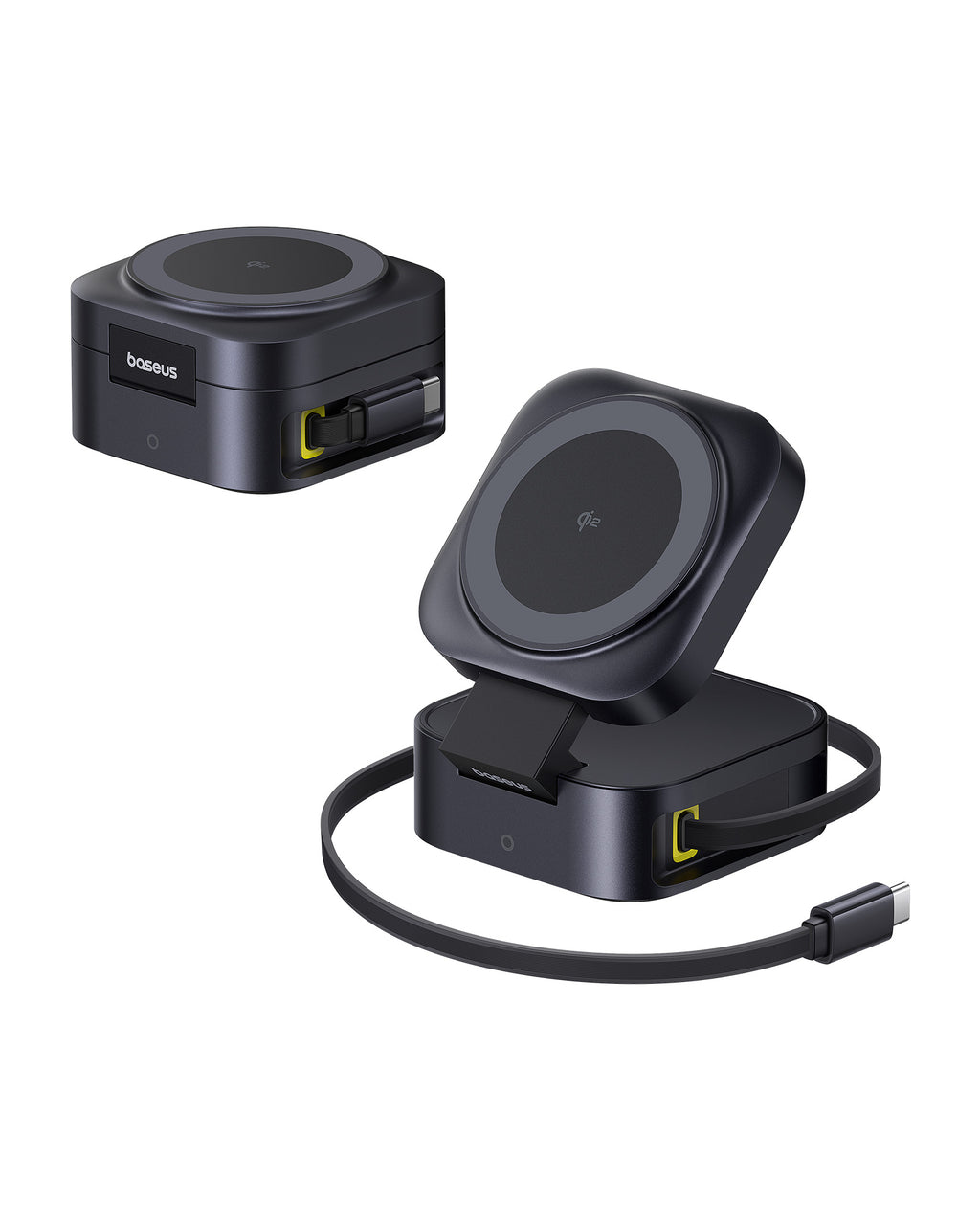 Baseus PicoGo Series 2-in-1 Magnetic Wireless Charger Qi2 6